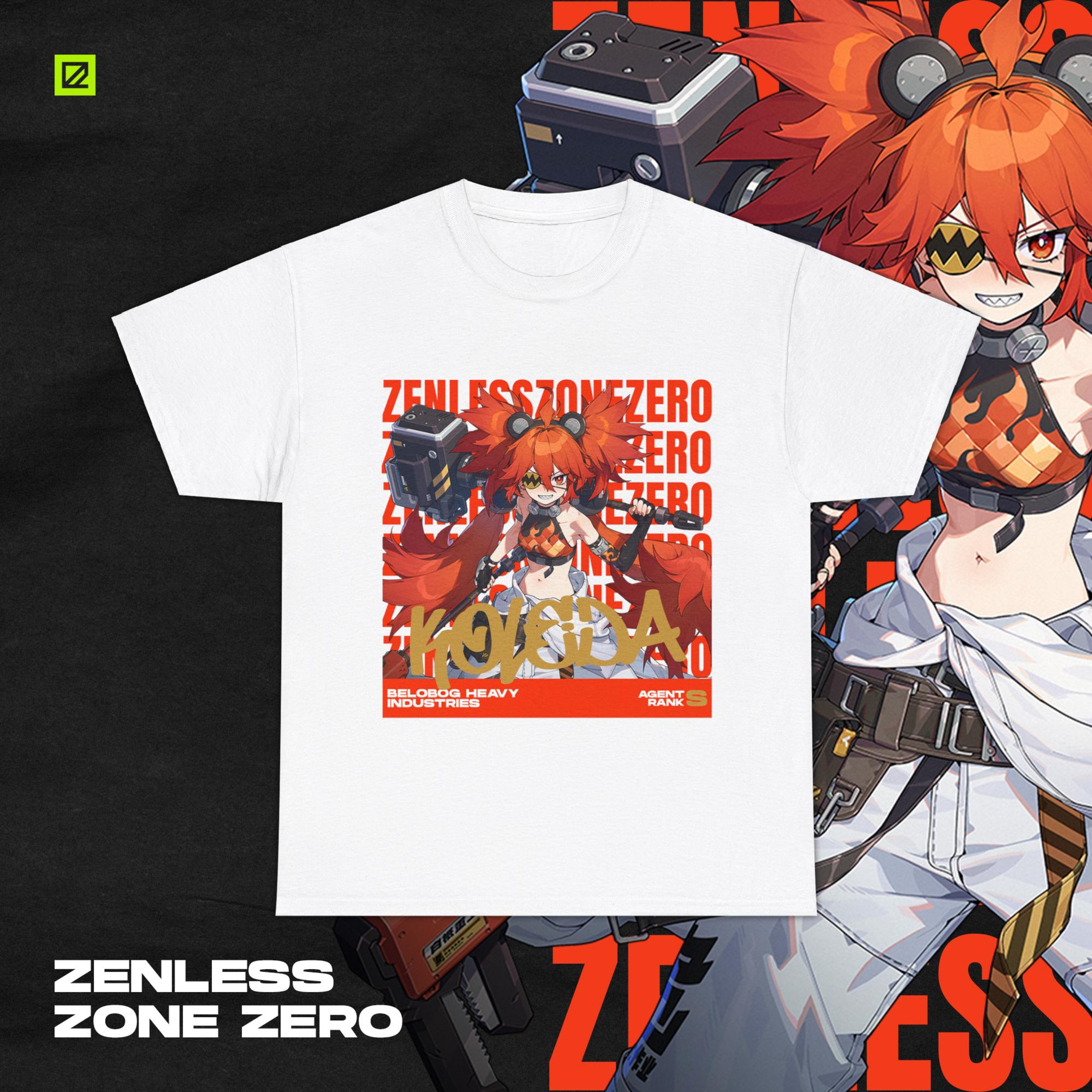 Zenless Zone Zero Koleda Shirt ZZZ Gacha Game Merch Fan Shirt Unisex ...