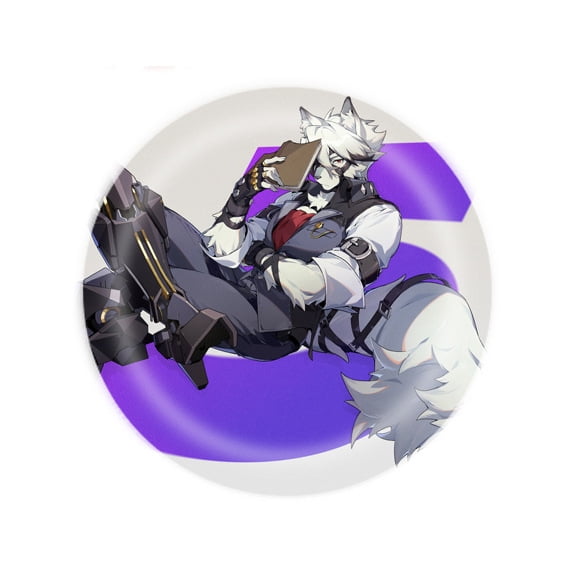 Zenless Zone Zero Nicole Demara 2d Peripheral Bar Badge Badge Tinplate ...