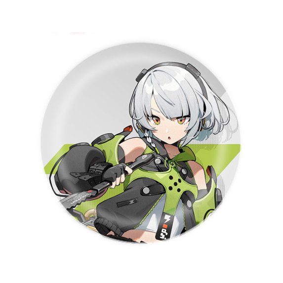 Zenless Zone Zero Nicole Demara 2d Peripheral Bar Badge Badge Tinplate ...