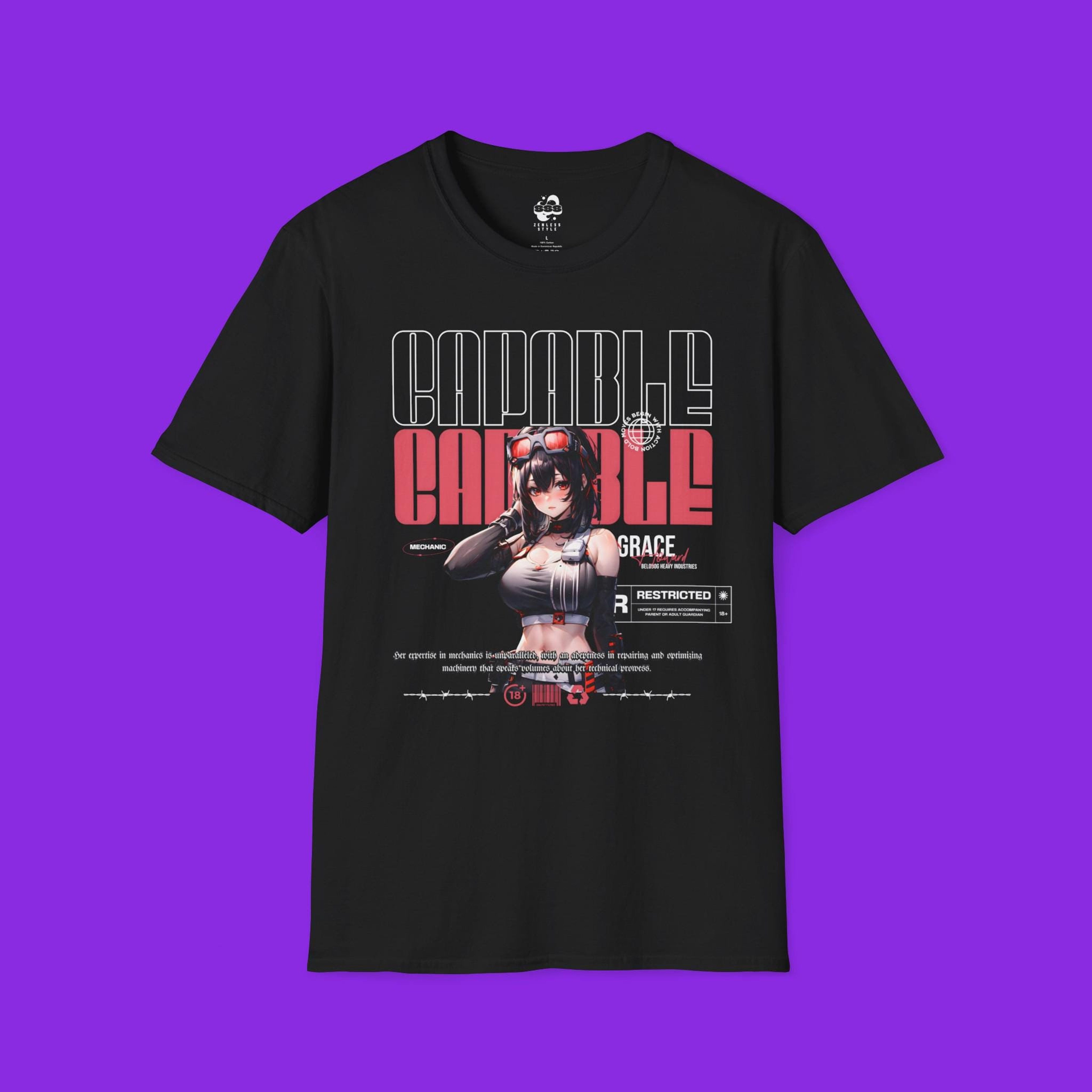 Zenless Zone Zero Shirt | Fan Art Shirt | Grace Howard Shirt | Genshin ...