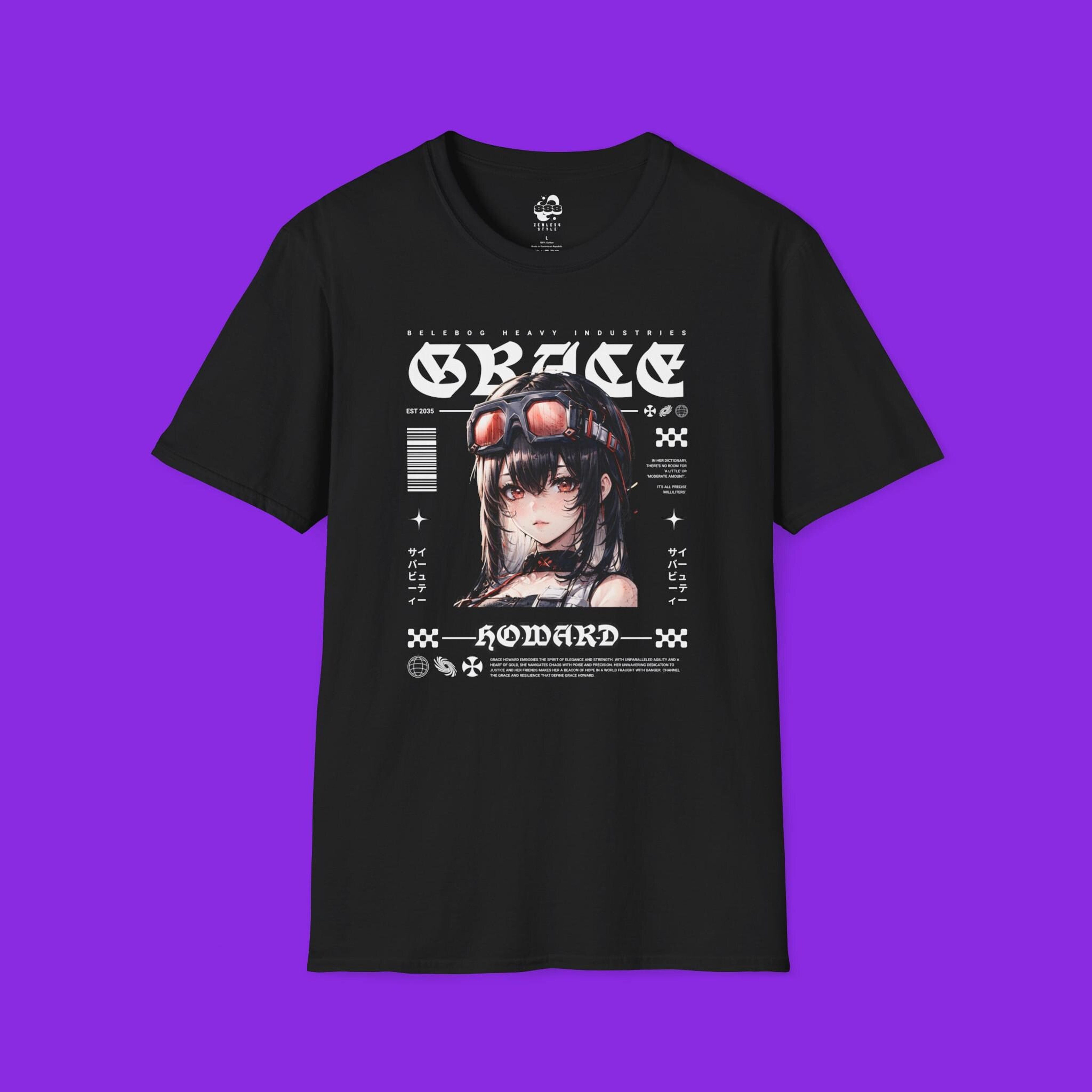 Zenless Zone Zero Shirt | Fan Art Shirt | Grace Howard Shirt | Genshin ...