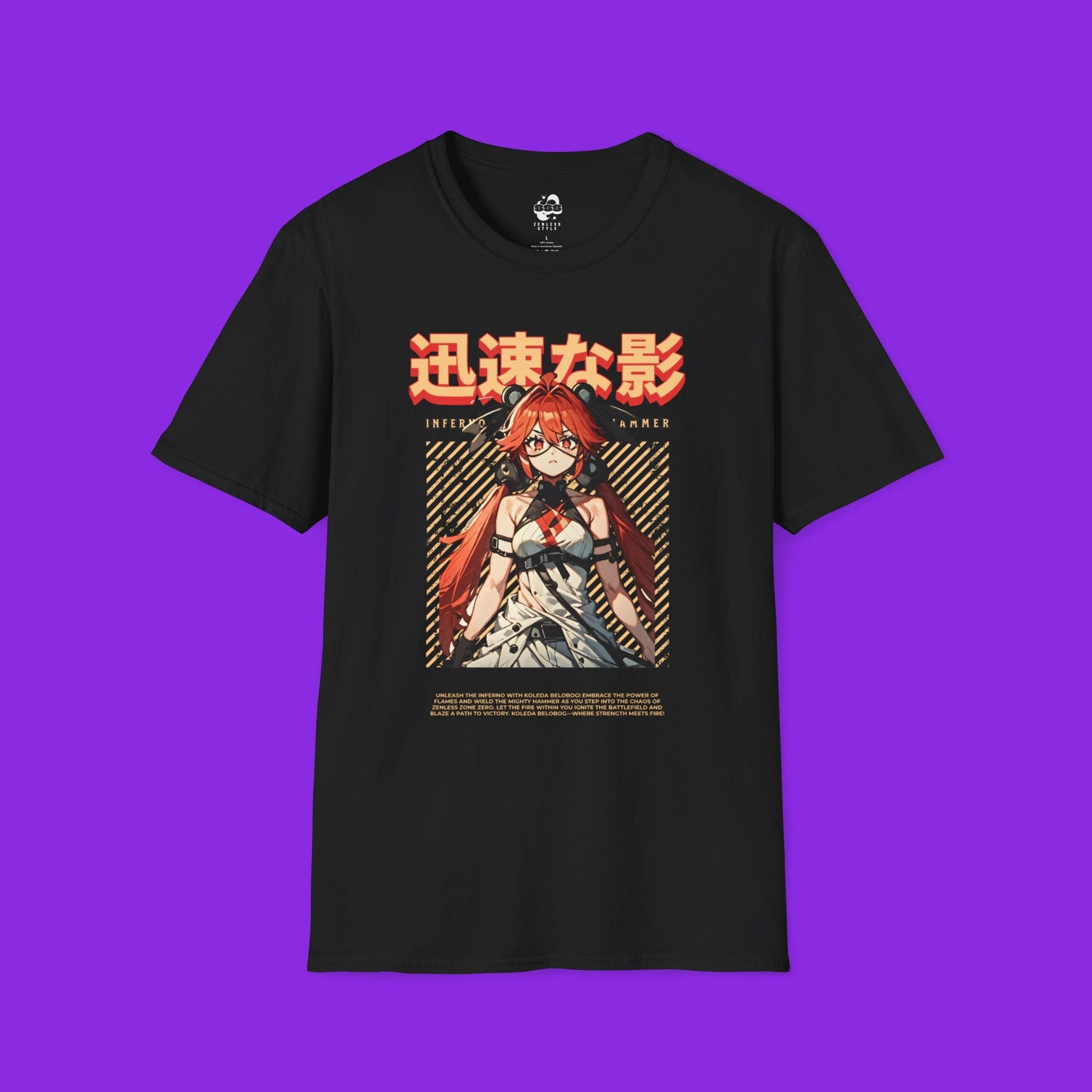 Zenless Zone Zero Shirt | Fan Art Shirt | Koleda Shirt | Chibi Fan Art ...