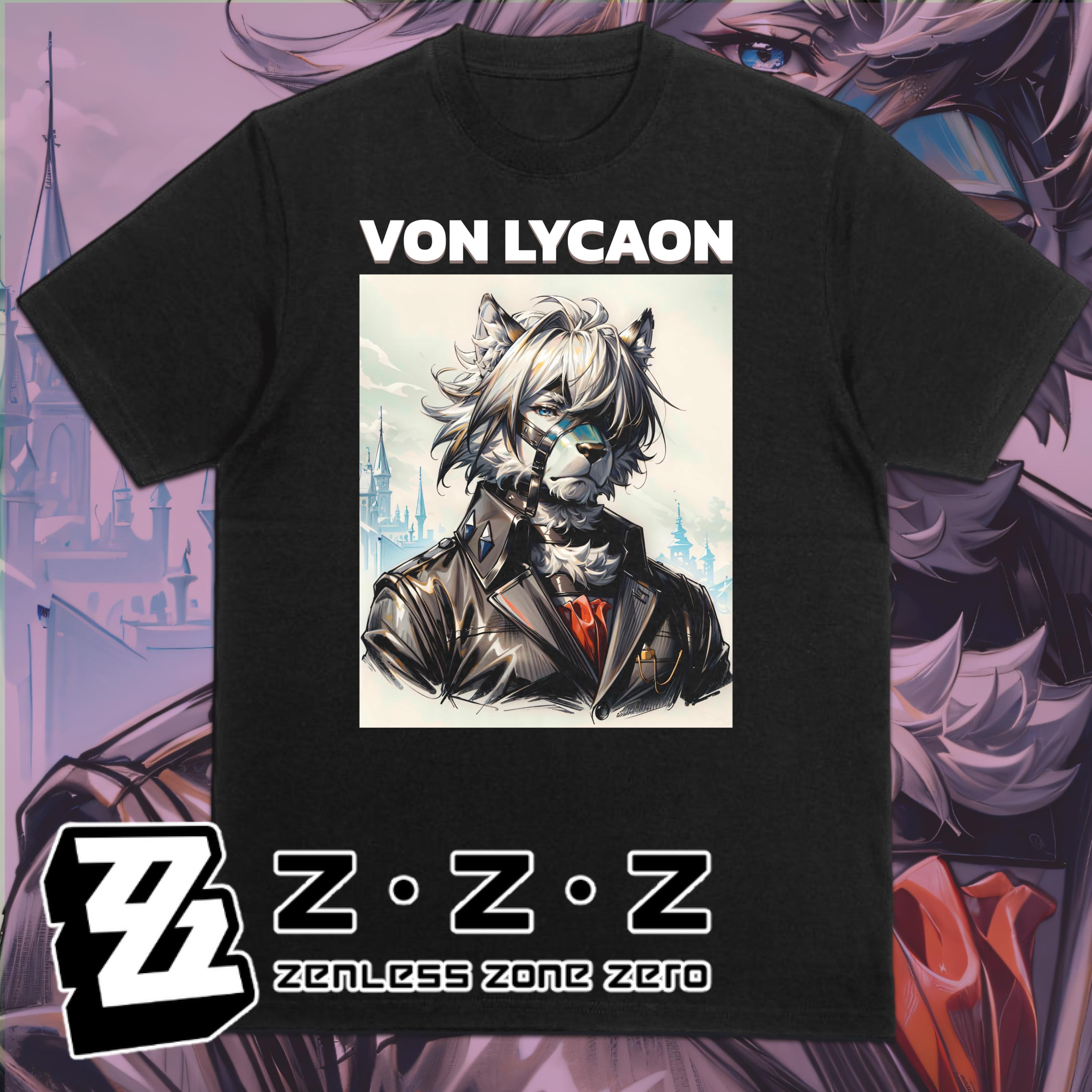 Zenless Zone Zero Shirt, Fan Art Shirt, Von Lycaon Shirt, Genshin Shirt ... Zenless Zone Zero Shirt, Fan Art Shirt, Von Lycaon Shirt, Genshin Shirt ...