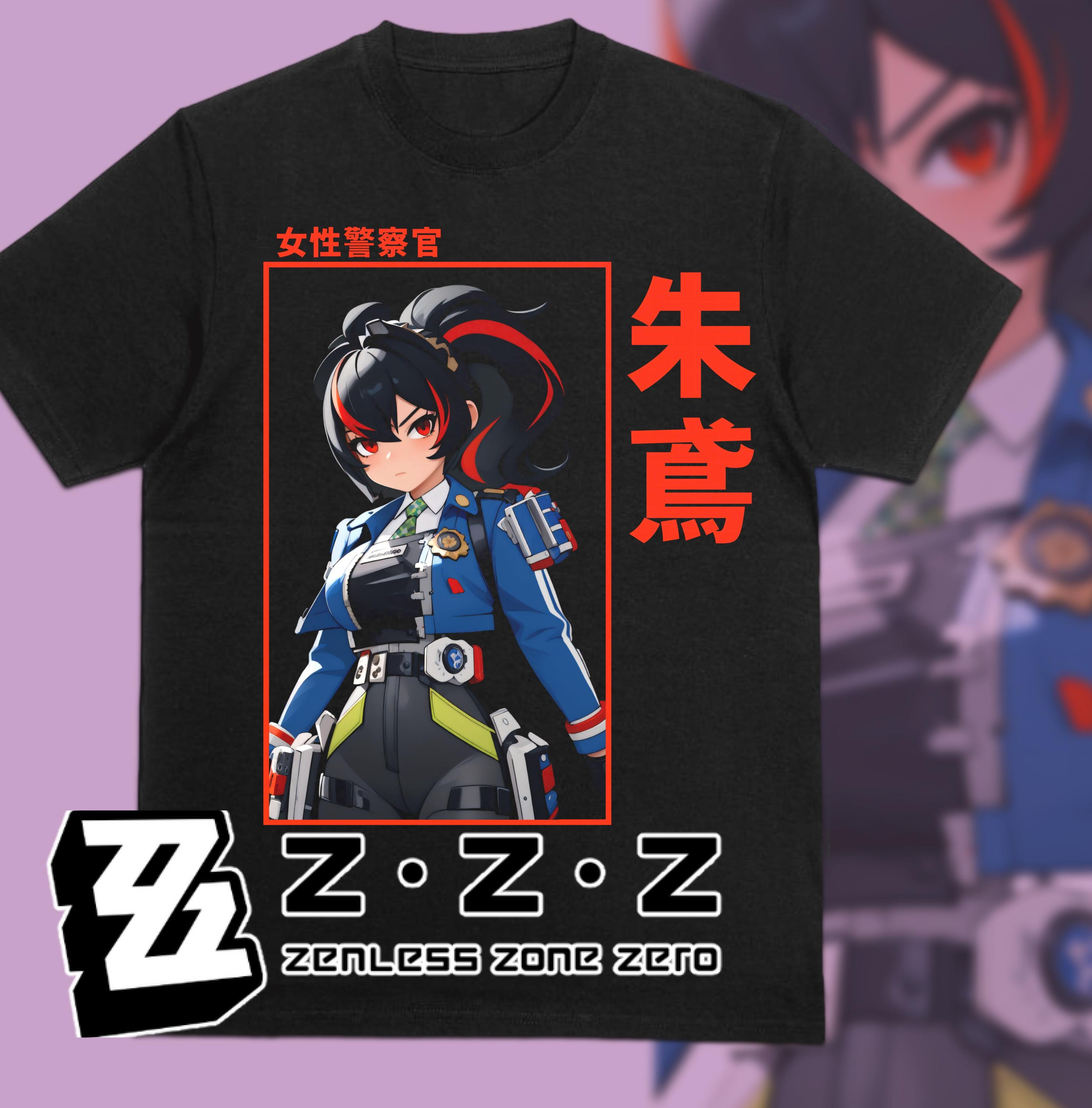 Zenless Zone Zero Shirt, Fan Art Shirt, Zhu Yuan Shirt, ZZZ, Hoyoverse, Mihoyo (Zhu Yuan ...