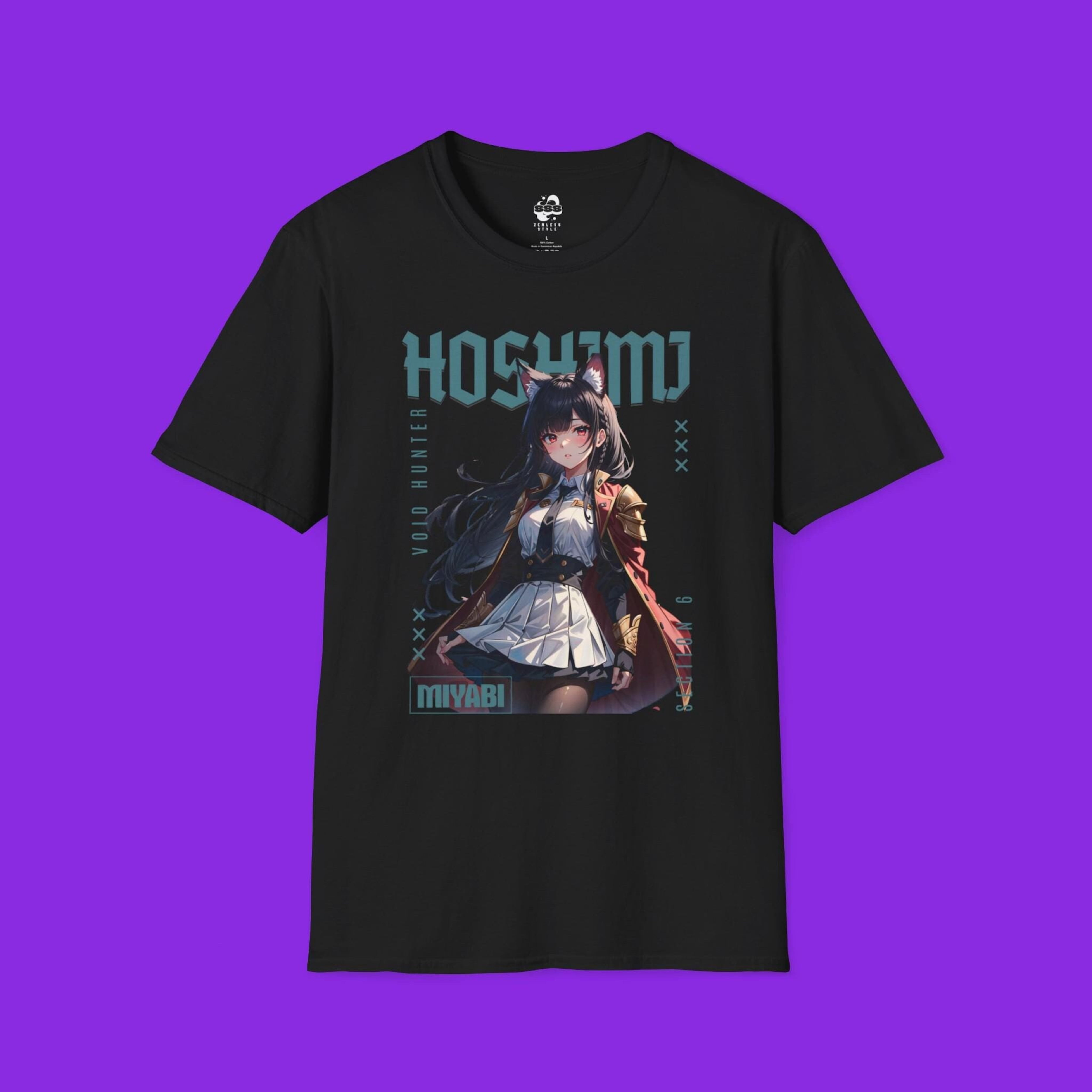 Zenless Zone Zero Shirt | Hoshimi Miyabi Fan Art Shirt | Hoshimi Miyabi ...