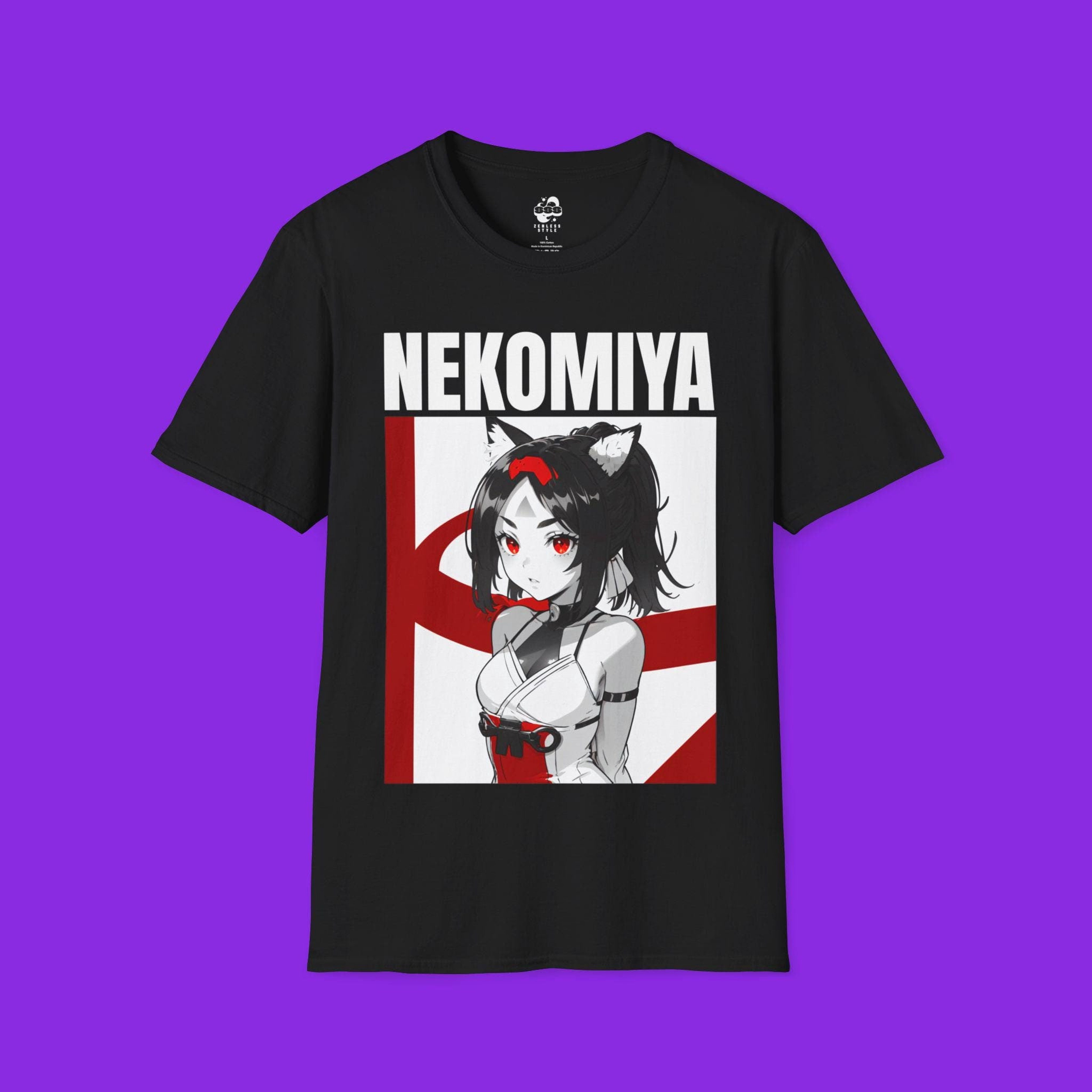 Zenless Zone Zero Shirt, Nekomata Fan Art Shirt, Nekomata Shirt, ZZZ ...