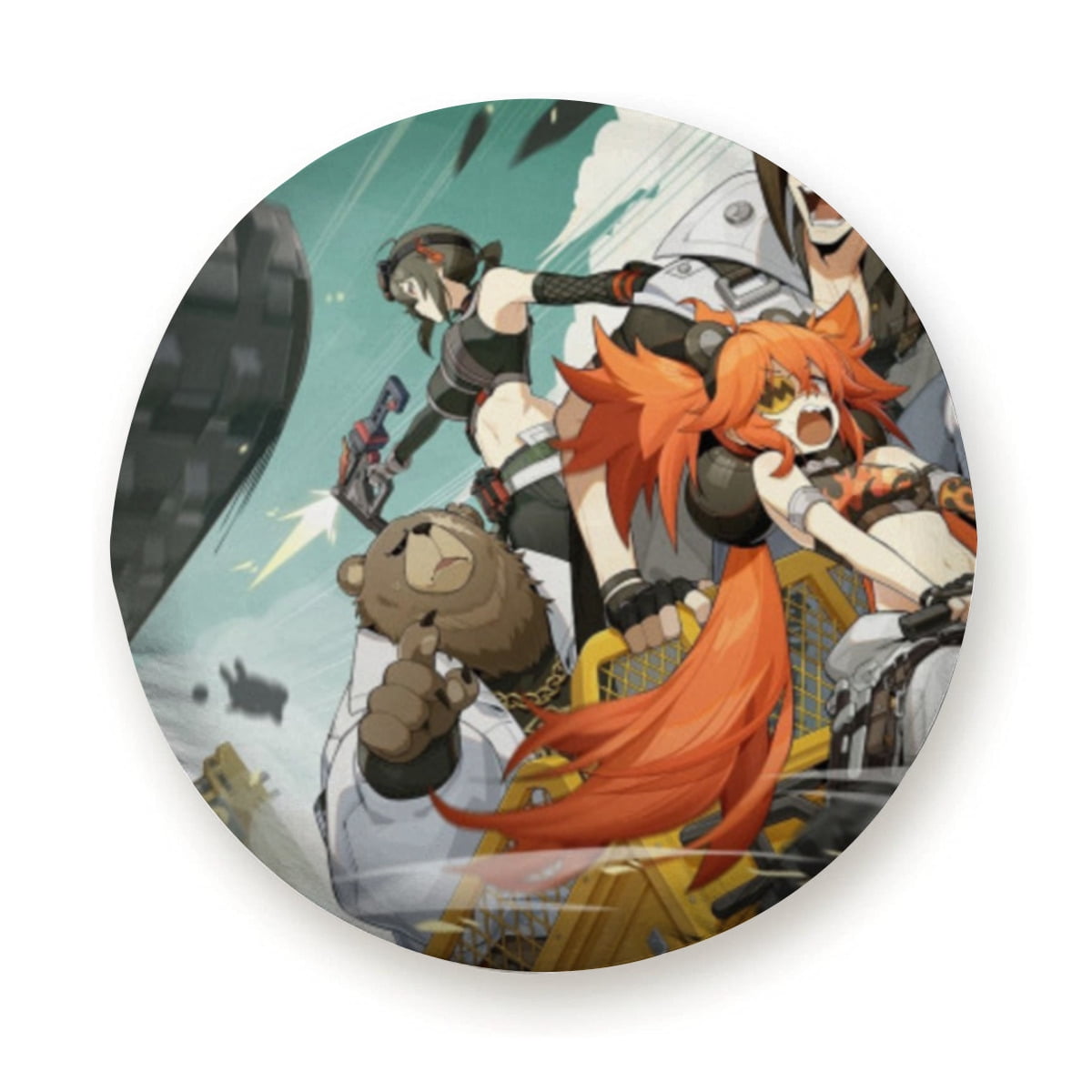 Zenless Zone Zero Spare Tire Cover Universal Tire Cover Dustproof Tire ...