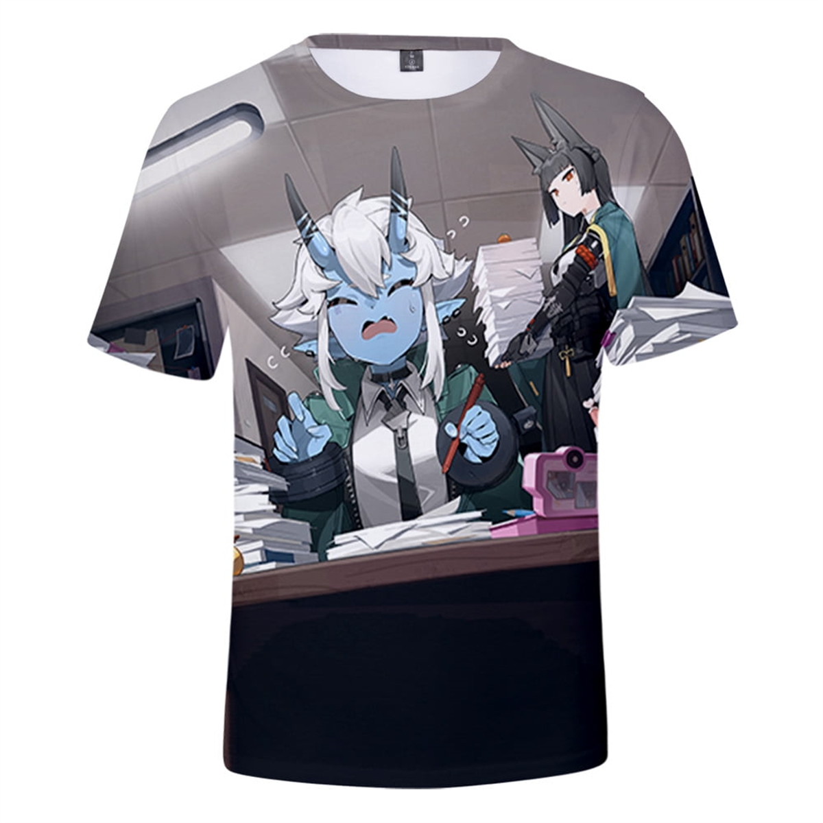 Zenless Zone Zero T-Shirt E-sports Game Printed Costume Men Women Short ...