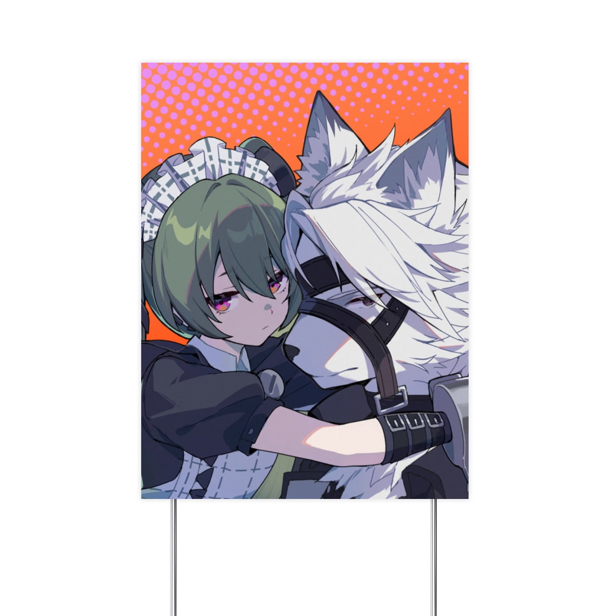 Zenless Zone Zero Vertical Yard Display Sign, 18 x 24 Inch Yard/Lawn ...