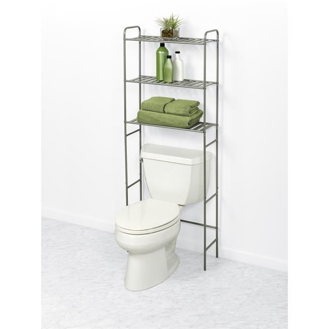 Zenna Home 60 x 23 x 8.5 in. Spacesaver Shelf Silver - Walmart.com
