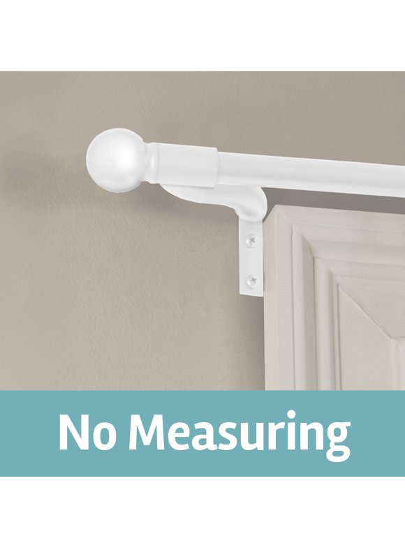 No Drill Curtain Rods in Curtain Rods - Walmart.com