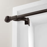 Zenna Home Smart Rods Twist & Shout Tension Curtain Rod, 48" - 84", Oil ...