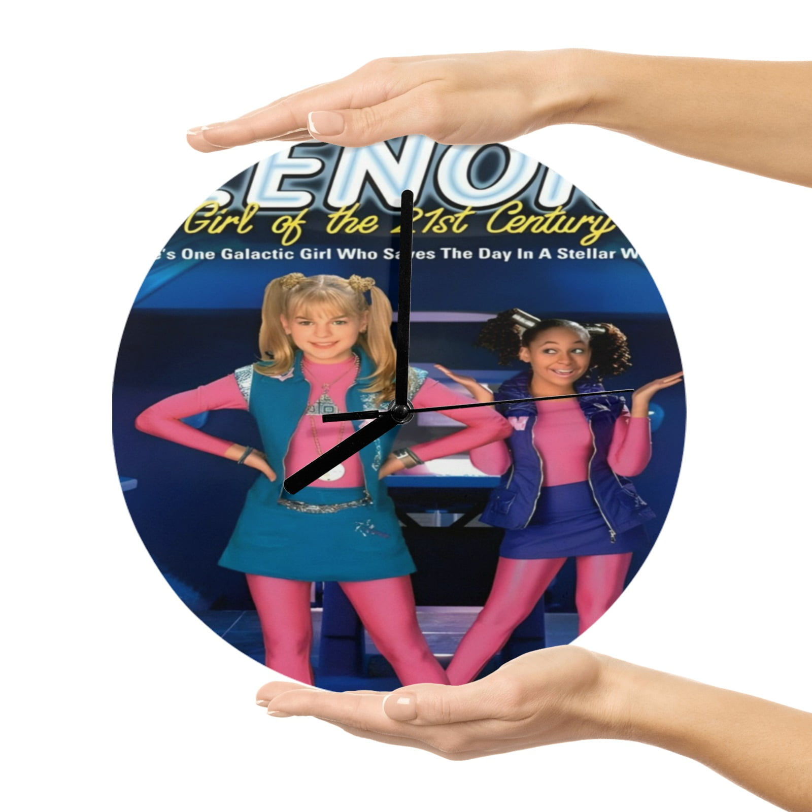 Zenon: Girl of the 21st Century MDF Wall Clock（11.6"） - Walmart.com