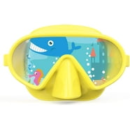 Scuba Choice Colored Anti-UV Lenses Snorkeling/ Dive Mask, Yellow ...