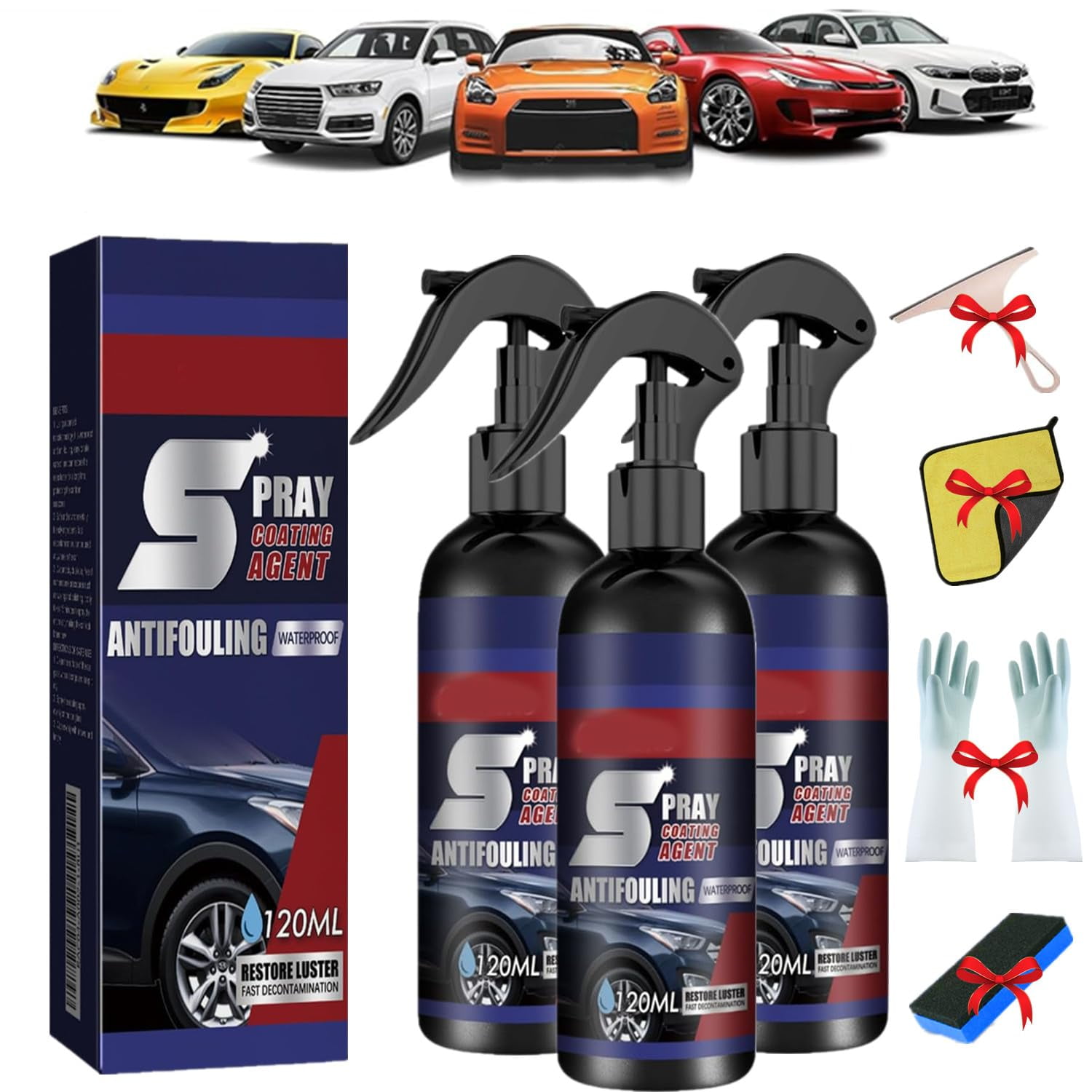 Zenora Coating Agent Spray, Multifunctional Coating Renewal Agent Spray ...