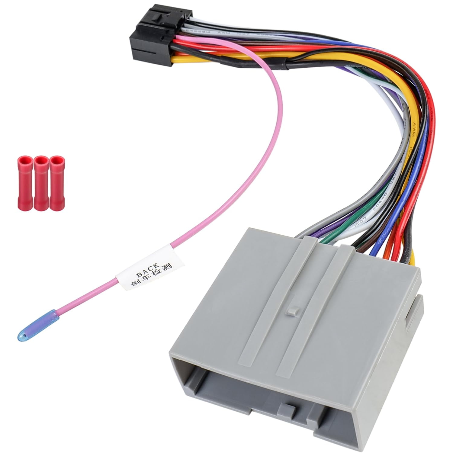 Zenoruslky 16PIN-24PIN Stereo Wiring Harness Compatible with Ford ...