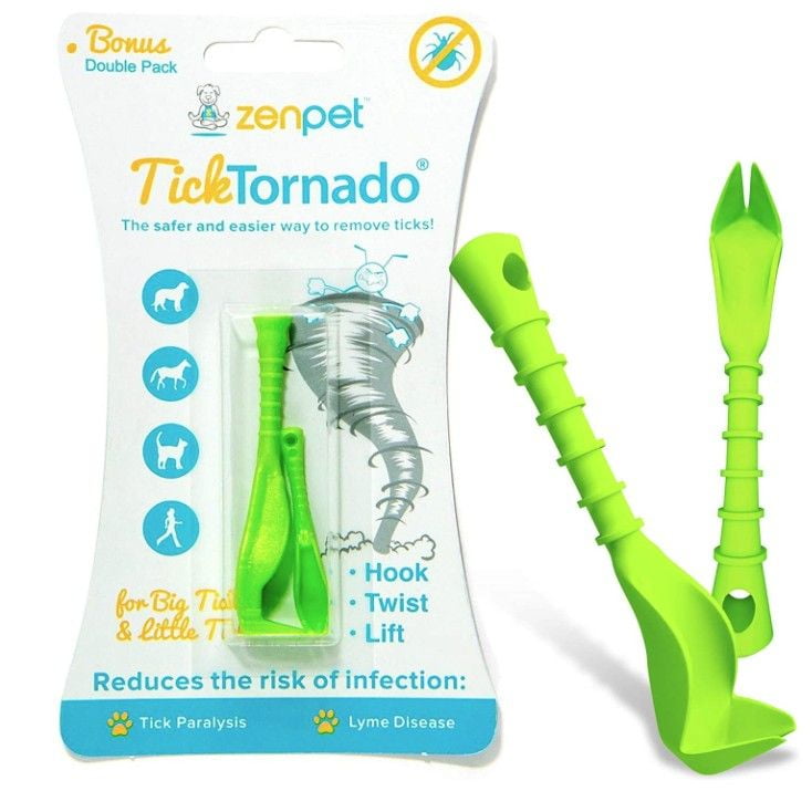 ZenPet Tick Twister Tornado for Dogs and Cats - Safe and Easy Tick ...