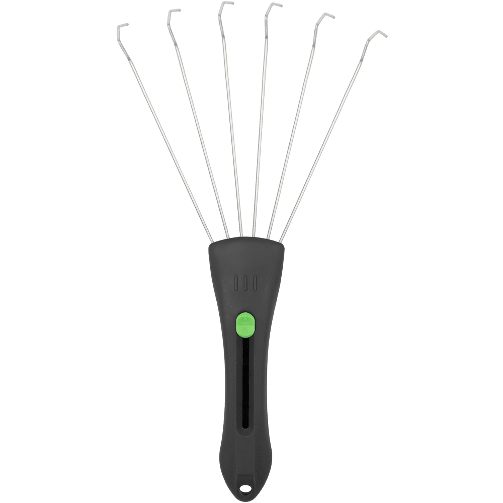 Zenport 15307A Adjustable Hand Rake, Green, Black - 3 Pack - Walmart.com