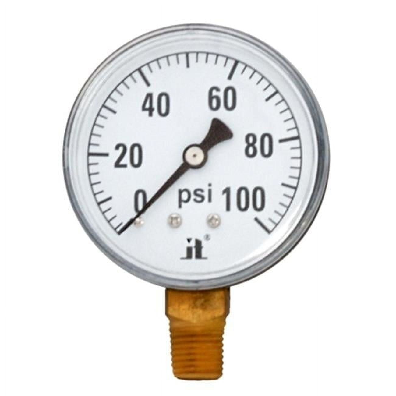 Zenport DPG100-10PK Dry Air Pressure Gauge 0-100 Psi- Box of 10 ...
