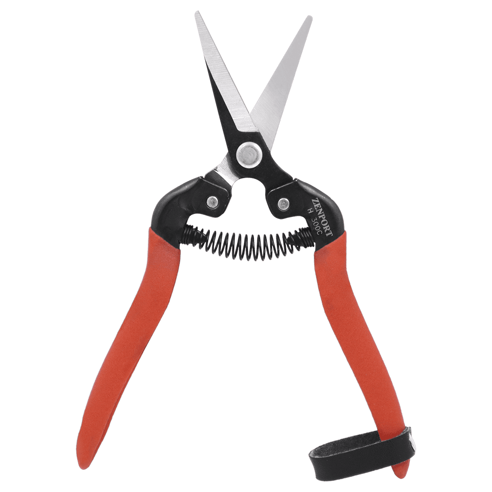 Zenport H300C Harvest Shear, Long Curved Blade, 2 Inch Carbon Steel ...