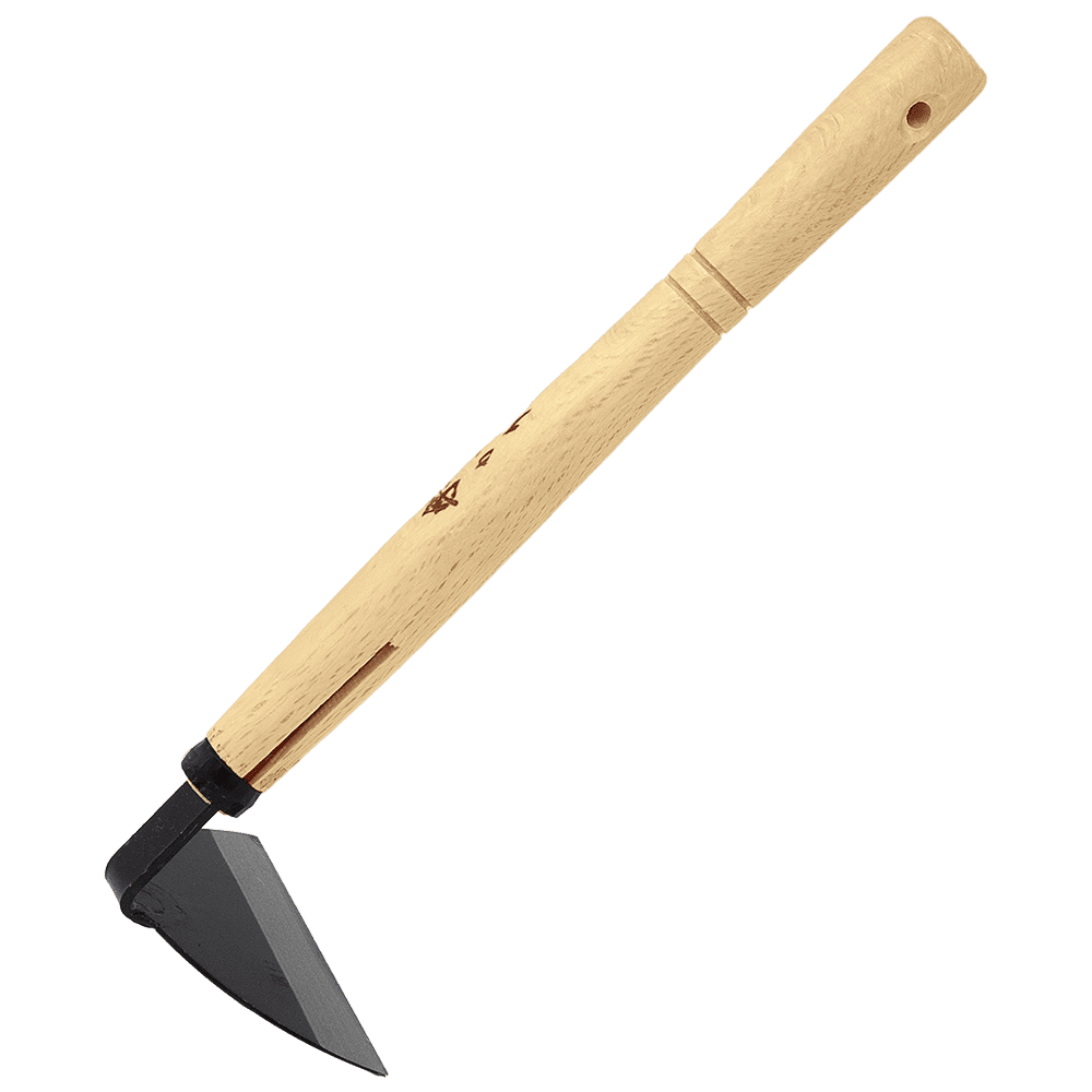 Zenport J6-14 Kusa-Kaki Half Moon Hoe, 5 Inch Blades, Beige - 3 Pack ...