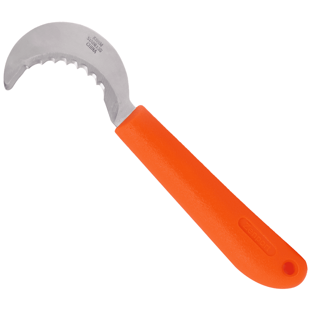 Zenport K101M Mini Harvest Utility Hook Knife, Grape and Melon, 2.5 ...