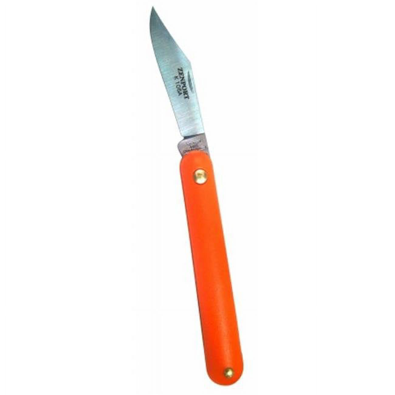Zenport K106A-20PK Budding & Grafting Knife Clip-Point Blade Dual-Taper ...