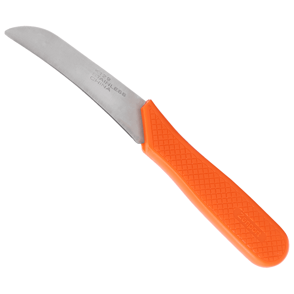 Zenport K129 Slim Fruit and Mushroom Harvest Knife, 3 Inch Stainless ...