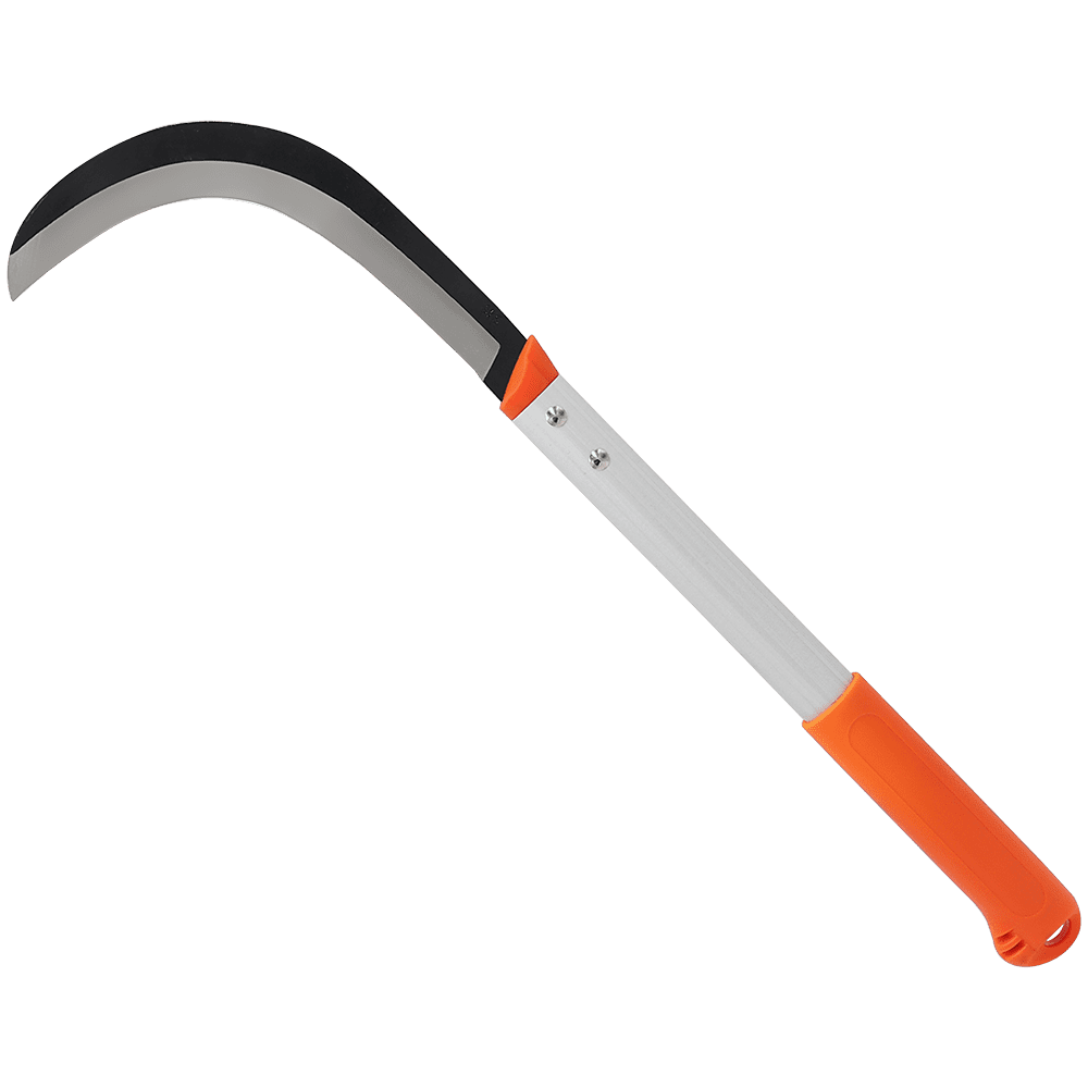 Zenport K315 Brush Clearing Sickle, 14.5" Handle, 9 Inch High Carbon ...