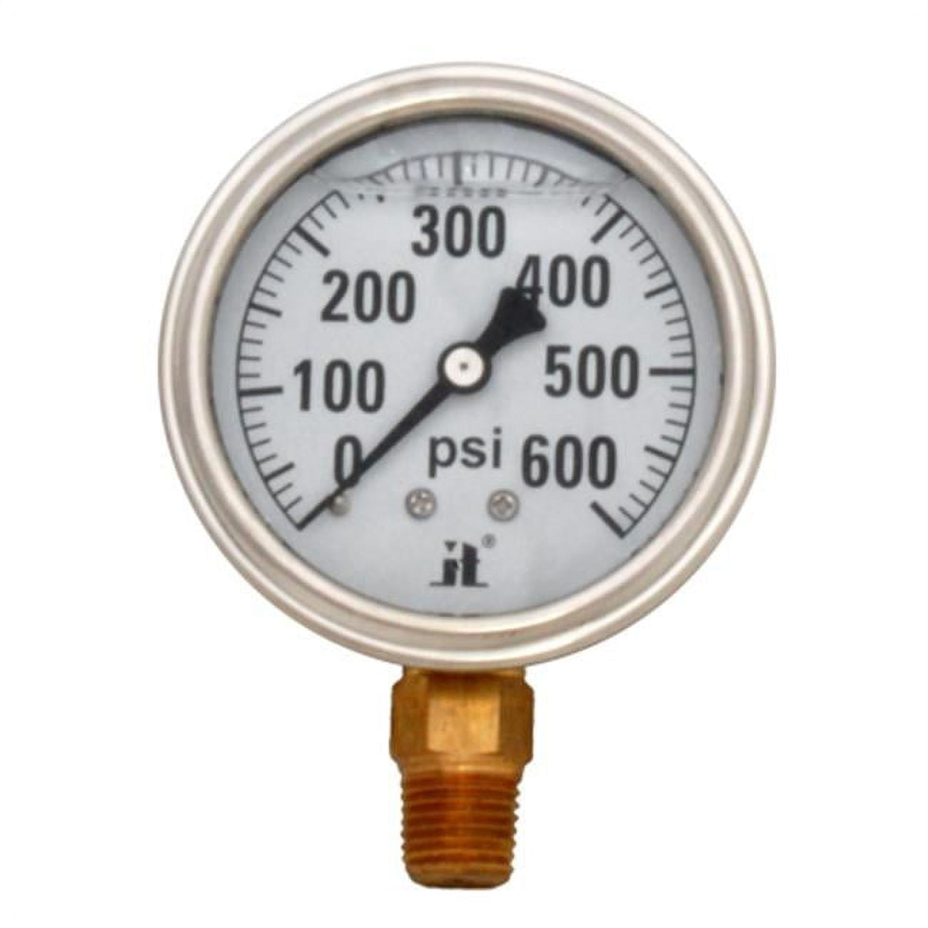 Zenport Liquid Filled Pressure Gauge 0-600 Psi- Box of 10 - Walmart.com