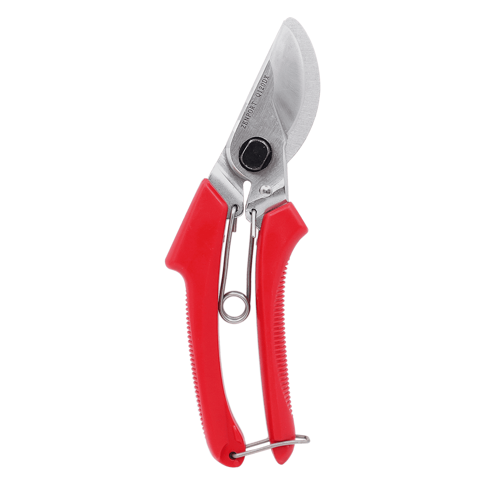Zenport Q120DX Precision Pocket Secateur, 8-Inch, 2.5 Inch Blades, Red ...