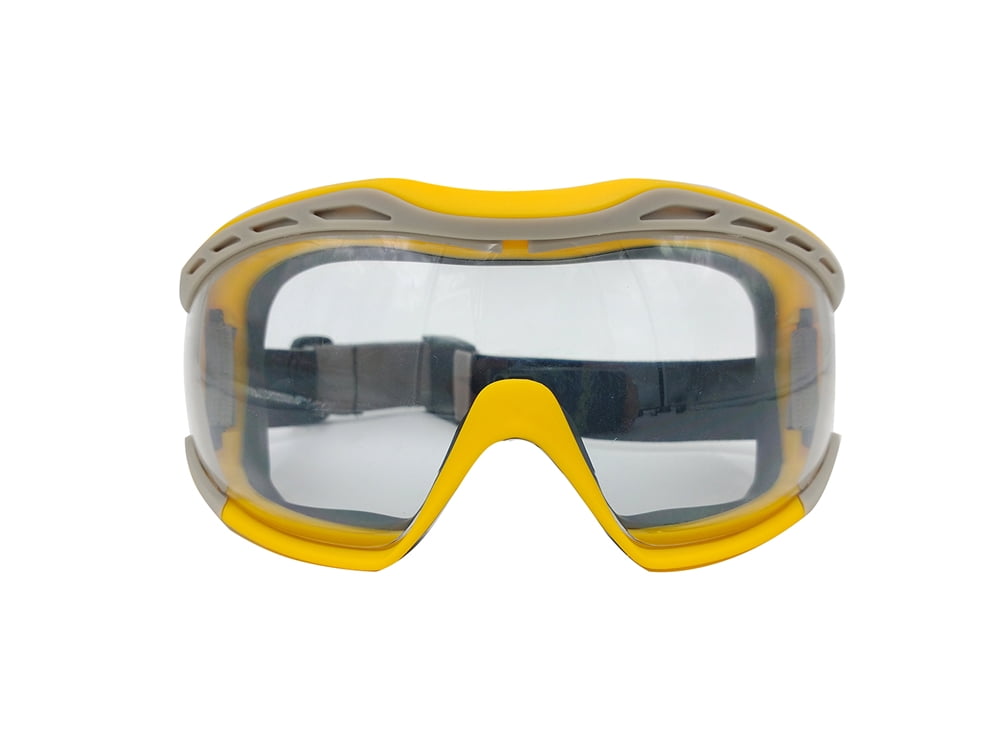 Zenport SG274-3PK Safety Goggles Clear Lens, Flex Seal, Yellow ...