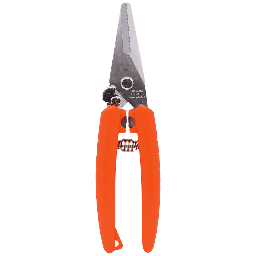 Zenport Z109 Floral Bunch Cutter Shear, 7.5-Inch, Orange - 10 Pack ...