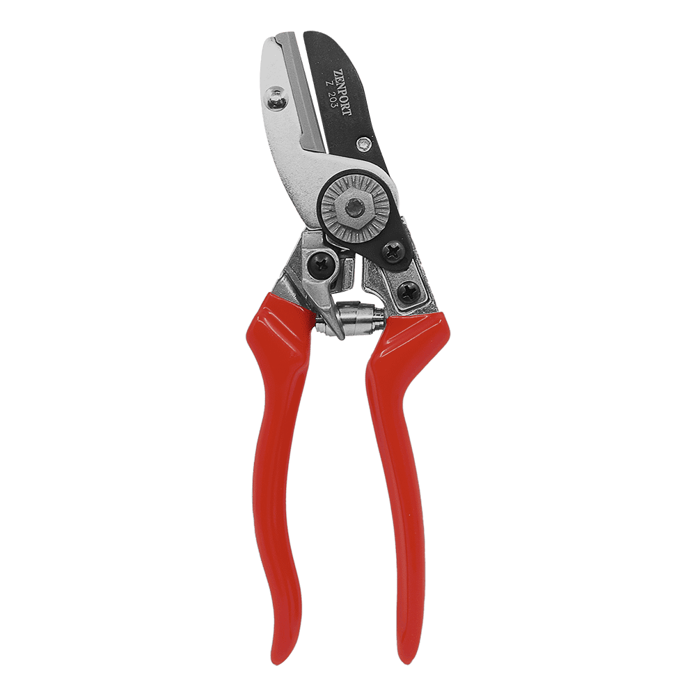 Zenport Z203 Heavy Duty Pruner, Anvil Action, 8-Inch, Red - Walmart.com
