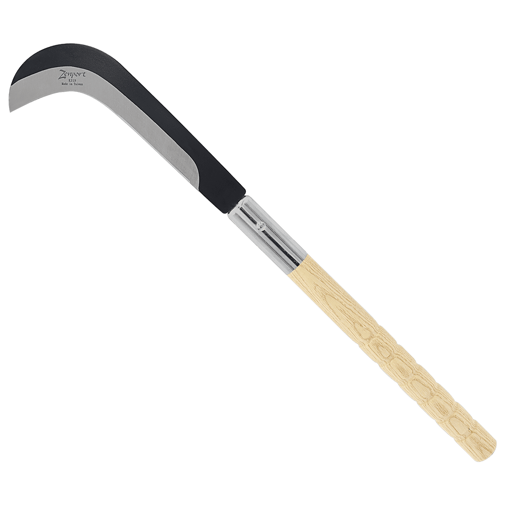 Zenport Zenport Sickle Brush Clearing Sickle, 9-Inch SK5 Carbon Steel ...