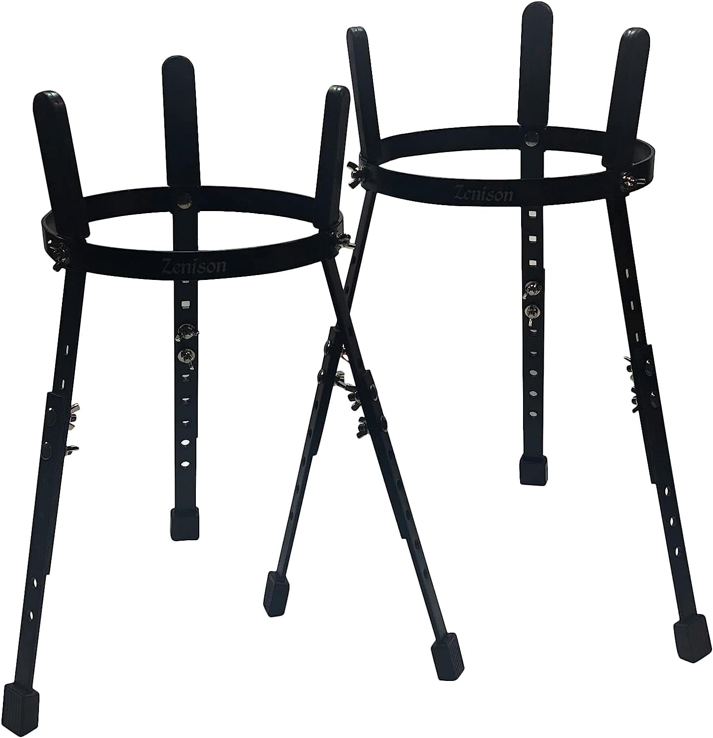 Zension Double Conga Stand for 10 & 11" Congas Tumba Quinto Heavy Duty ...