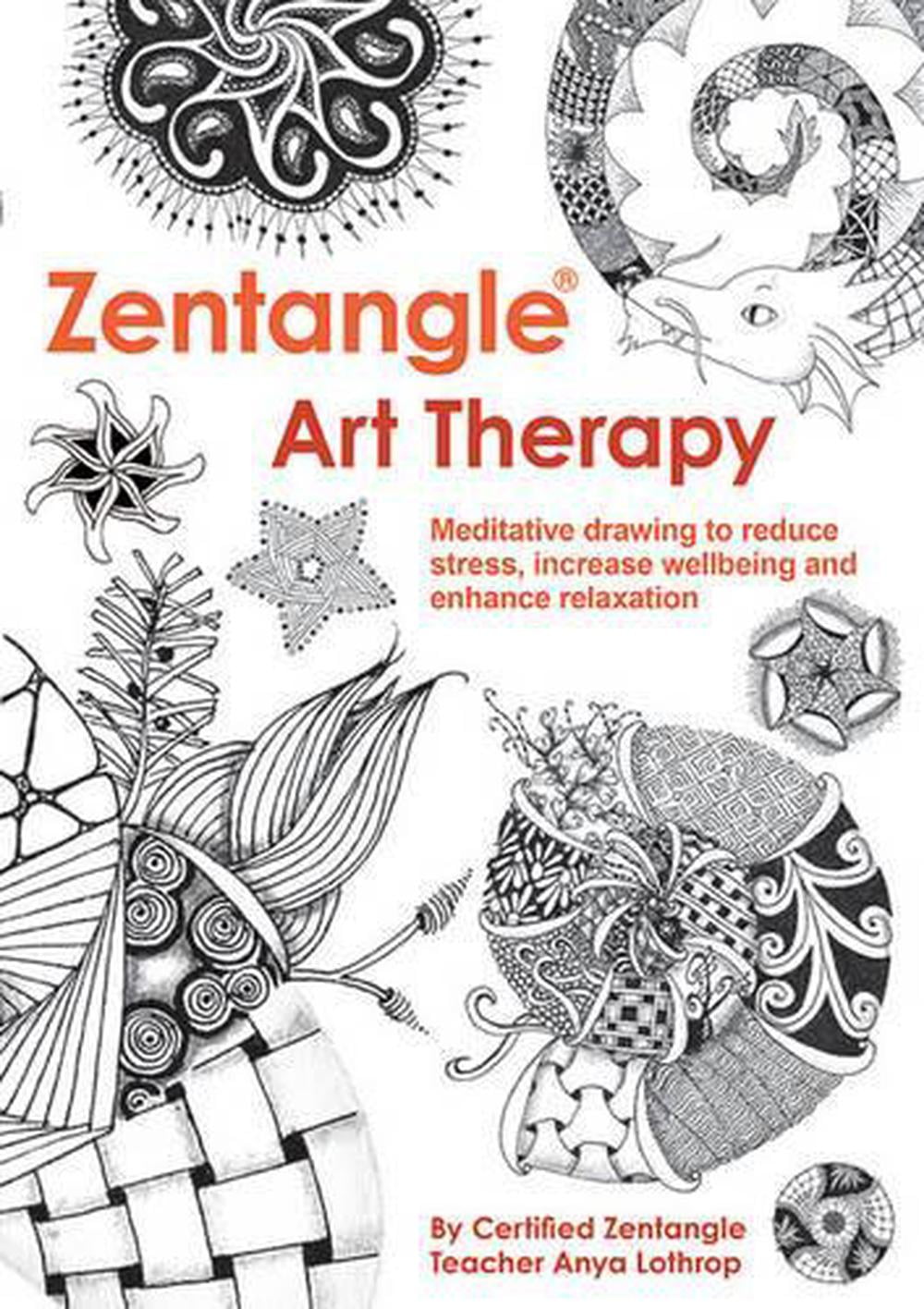 Zentangle Art Therapy (Paperback) - Walmart.com