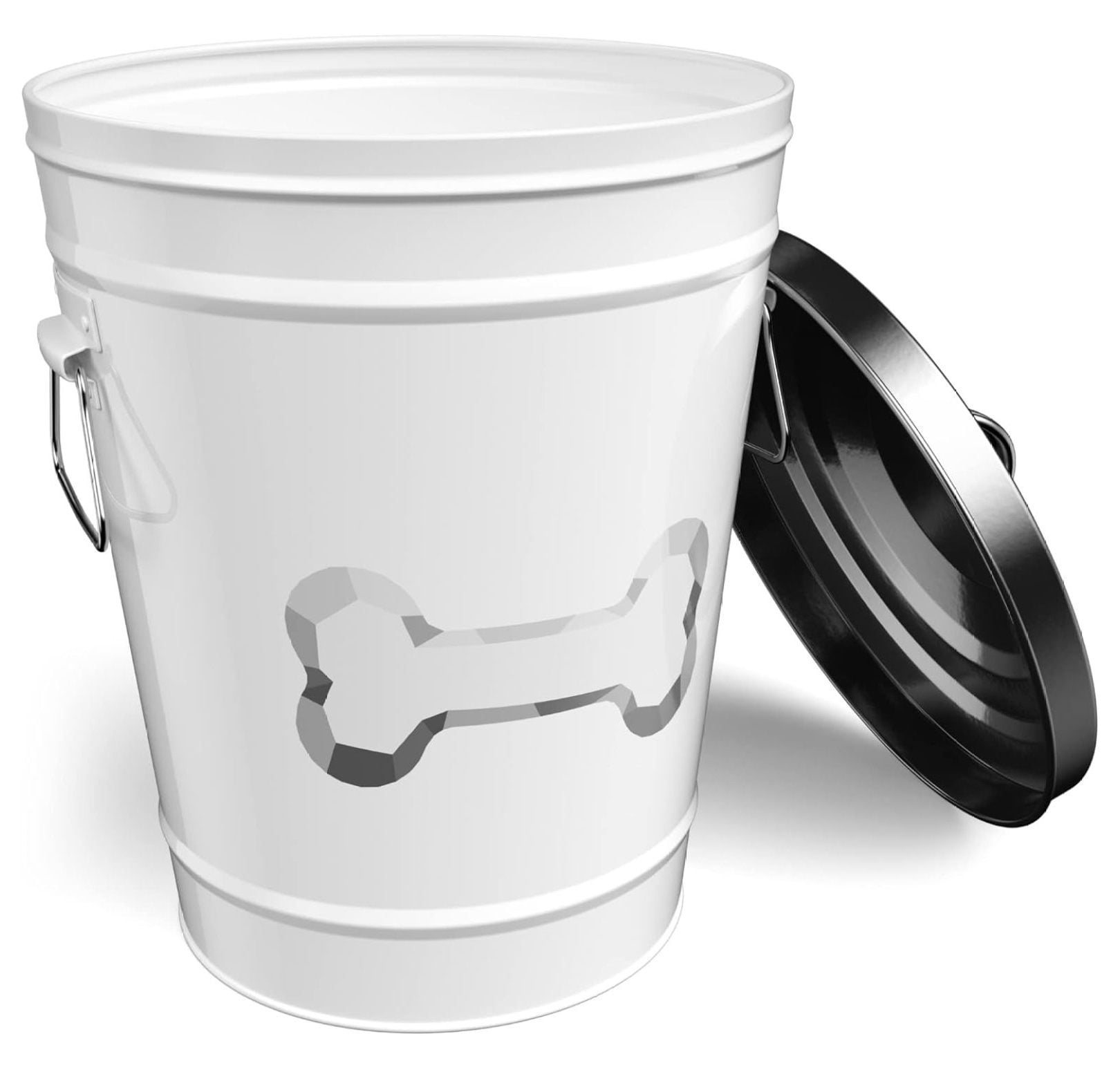 Zentangle Pet Bone Canister | Pet Food Storage Containers | Airtight ...