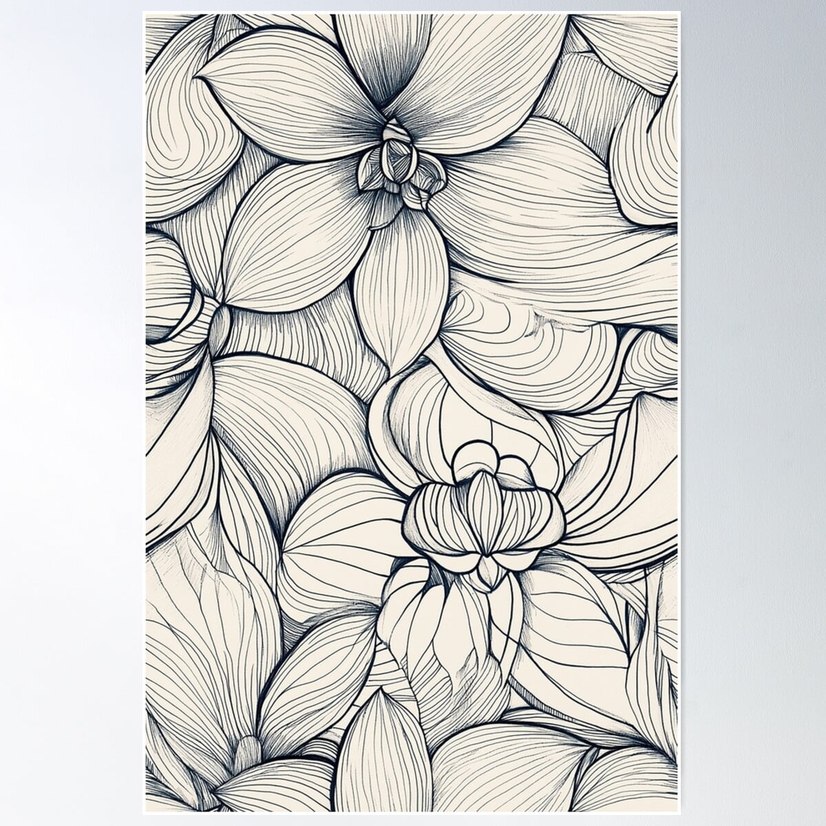 Zentangle Spring: Floral Patterns With Early Bloomers (13/100) Poster ...