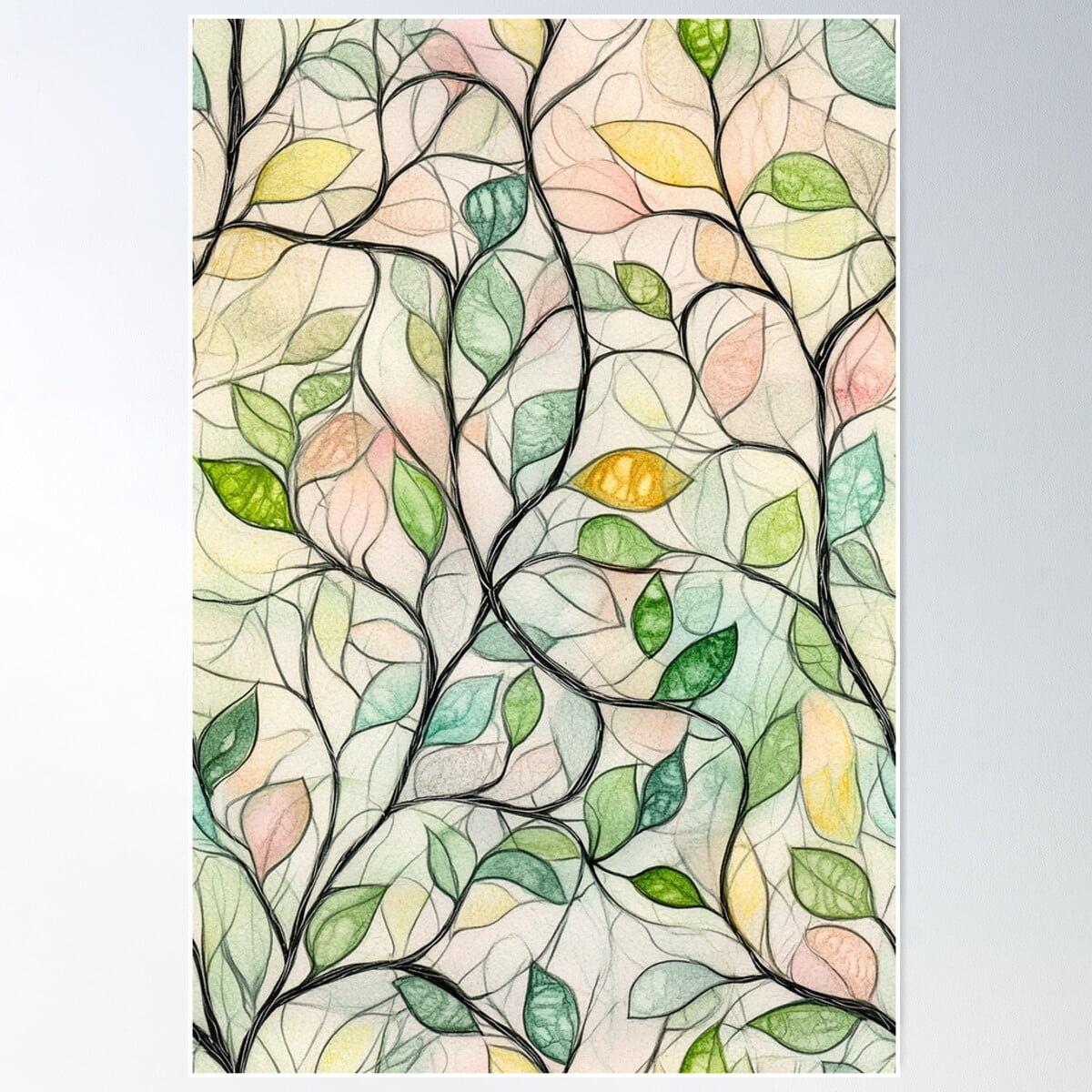 Zentangle Spring: Floral Patterns With Early Bloomers (17/100) Poster ...