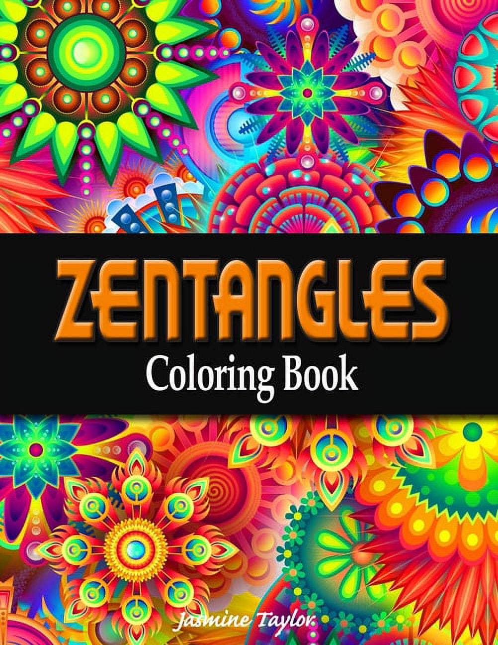 Zentangles Coloring Book, (Paperback) - Walmart.com