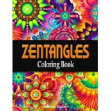 Zentangles Coloring Book, (Paperback) - Walmart.com