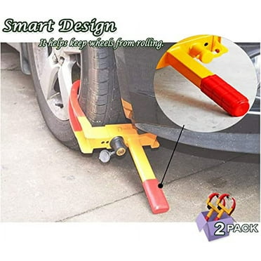 Universal Wheel Lock, Heavy Duty Security Trailer Wheel Lock, Tire Lock ...