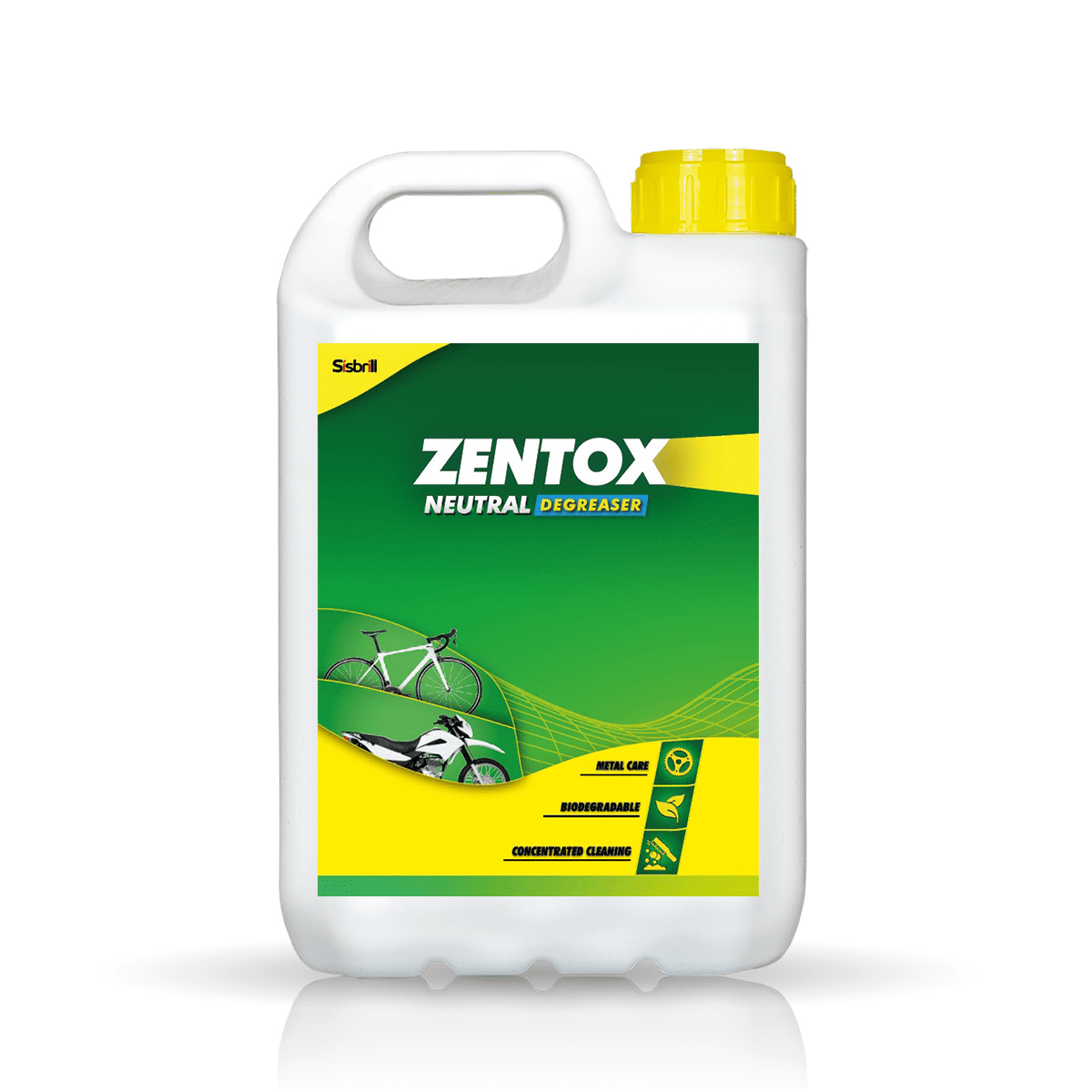 Sisbrill Zentox Natural Degreaser 5 Liter (169 oz), Concentrated ...