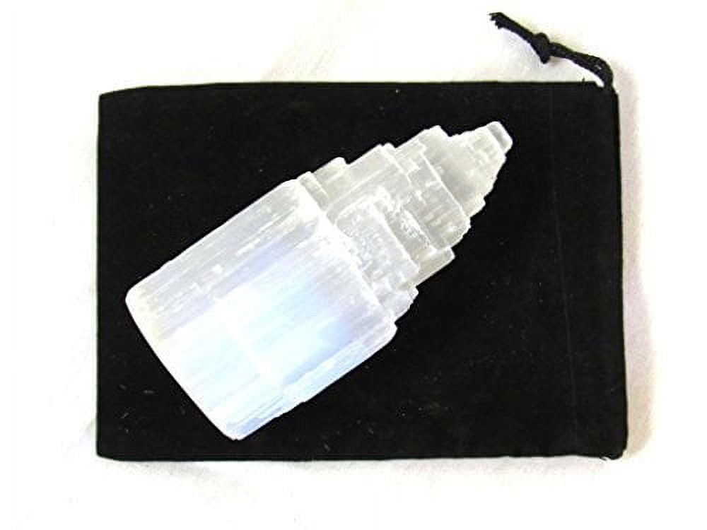 Zentron Crystal Collection: Natural Selenite Tower - Walmart.com