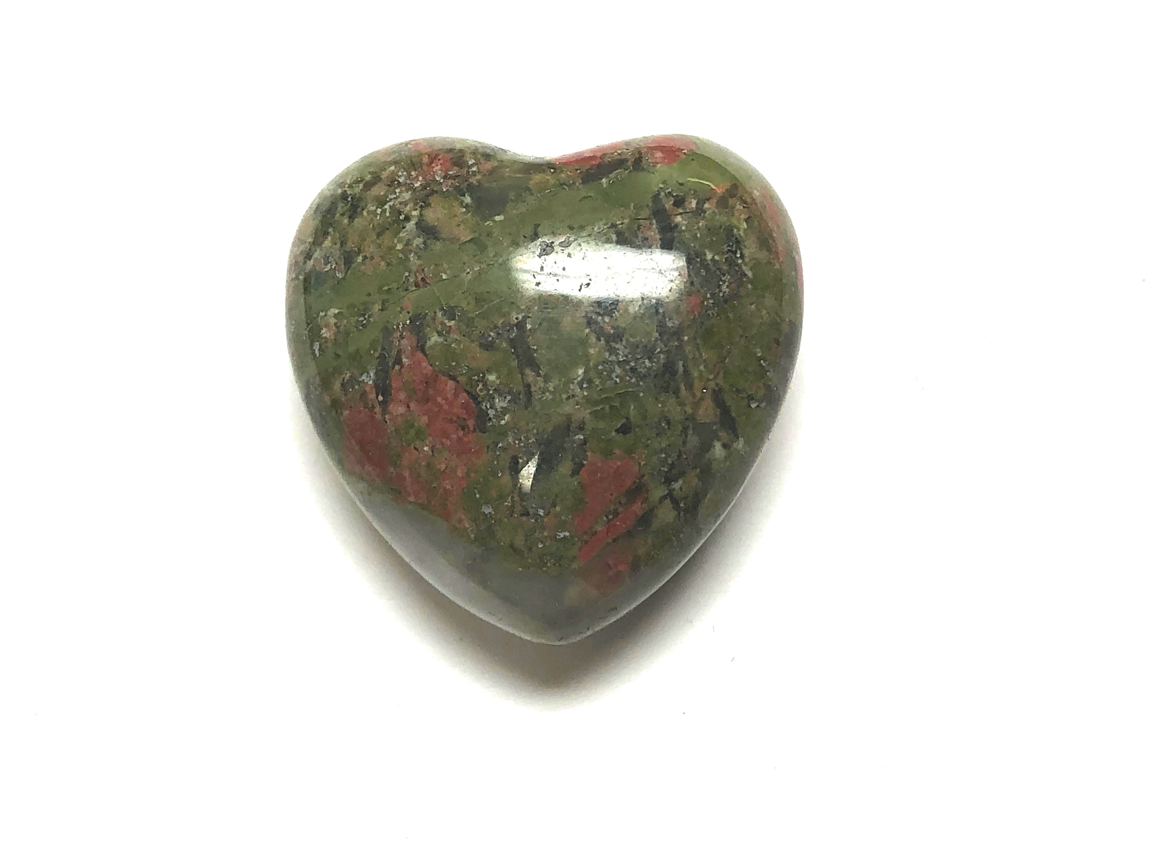 Zentron Crystal Collection: Unakite 30MM All Natural Gemstone Crystal ...