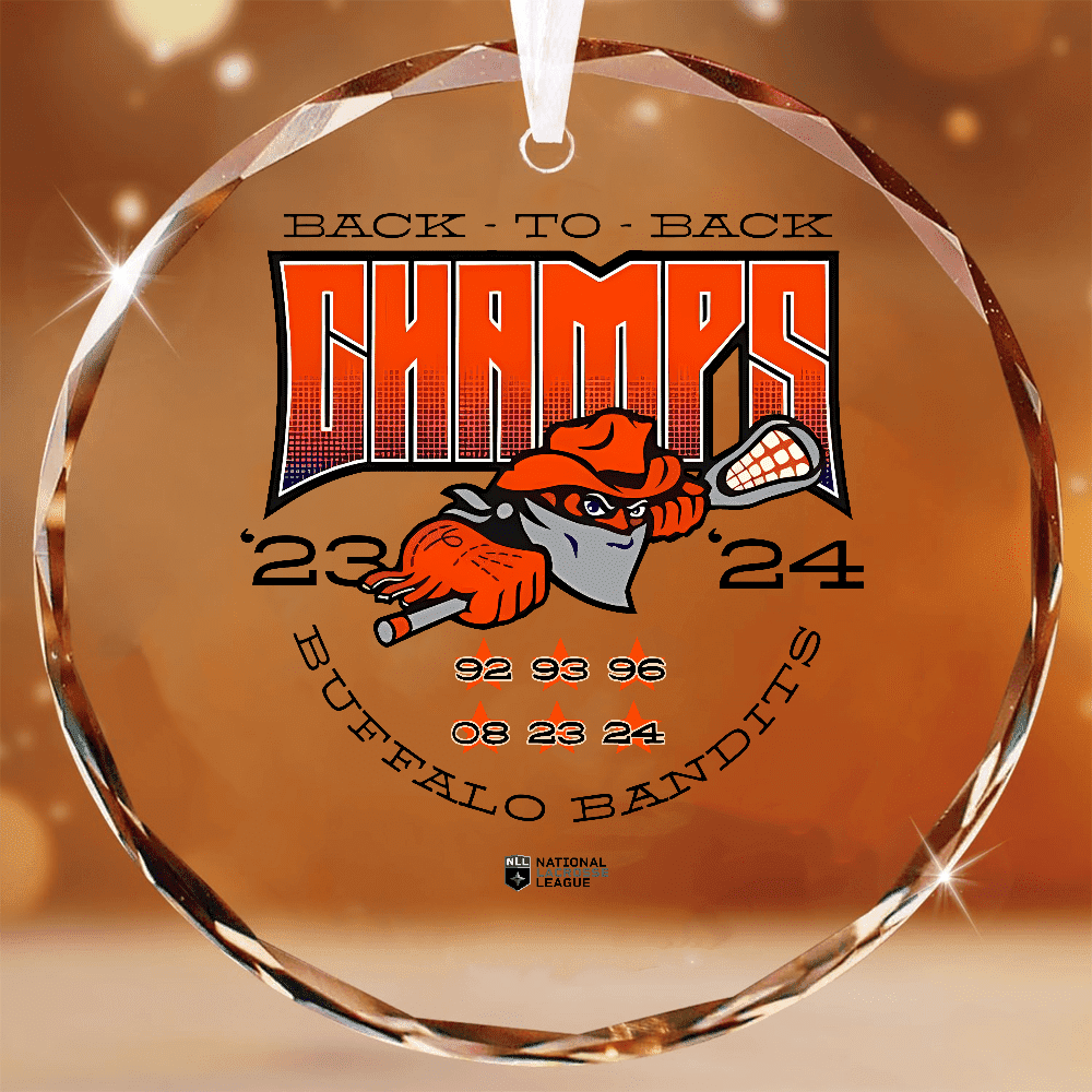 Zeny Buffalo Bandits Back To Back Nll Cup Champions Ornament Keepsake ...