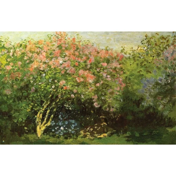 Zeny Claude Monet Lilacs In The Sun Poster UNFRAMED PAPER POSTER, Home ...