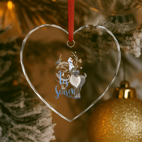 Zeny Decor Disney Frozen Olaf Sven Tis The Season Chris.Tmas Ornament ...