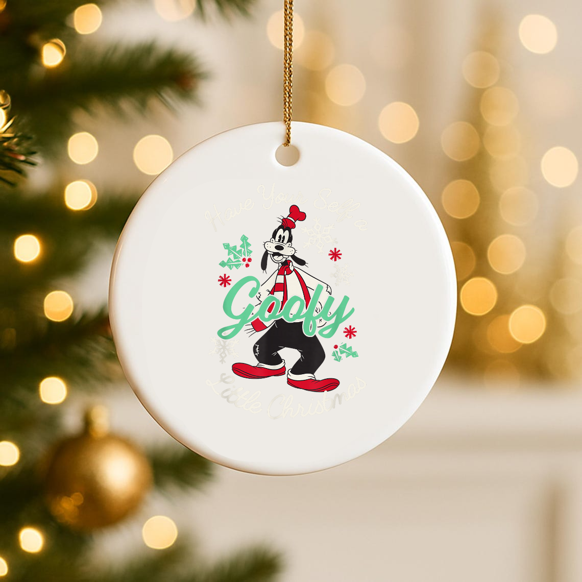 Zeny Decor Disney Mickey And Friends Chris.Tmas Have A Goofy Chris.Tmas ...